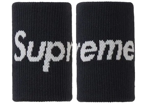 Supreme Nike Nba Wristbands - Black