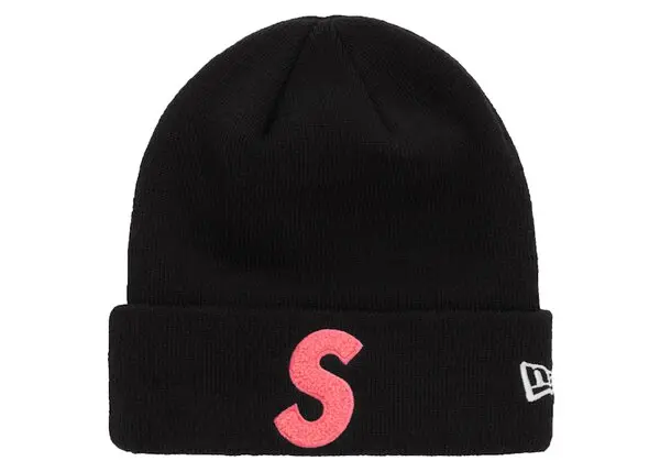 Supreme New Era S Logo Beanie - Black