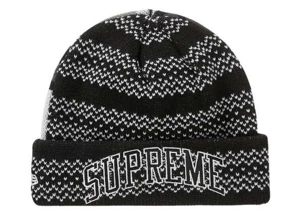 Supreme New Era Beanie - Black