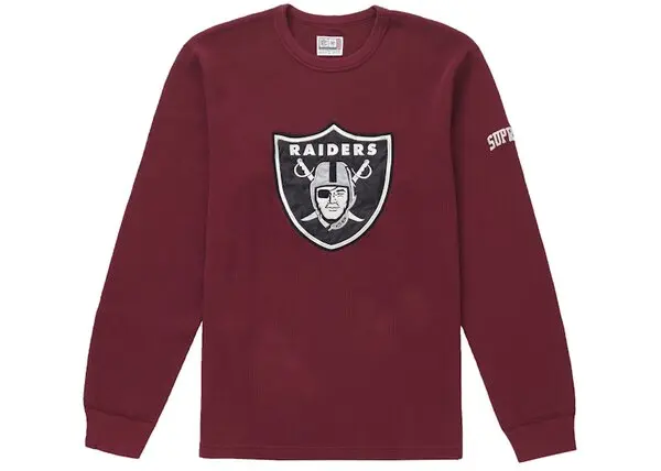 Supreme Nfl X Raiders X '47 Thermal - Maroon