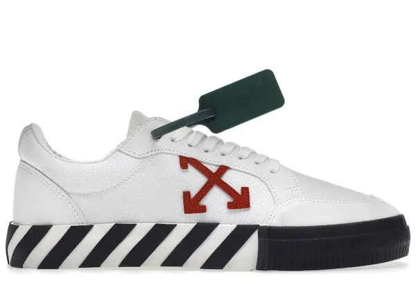 Off-White Off Vulc Low Sneakers - White/red/black