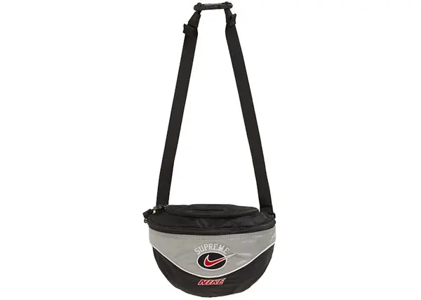 Supreme X Nike Shoulder Bag - Silver