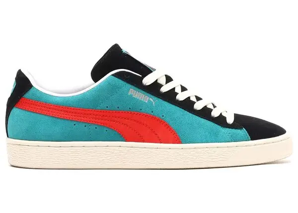 PUMA Suede Vtg Kamen Rider Atmos Sneakers - Turquoise/black/red