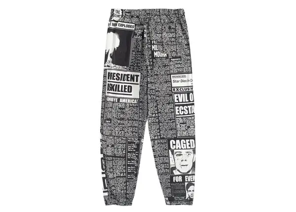 Supreme Newsprint Skate Pant