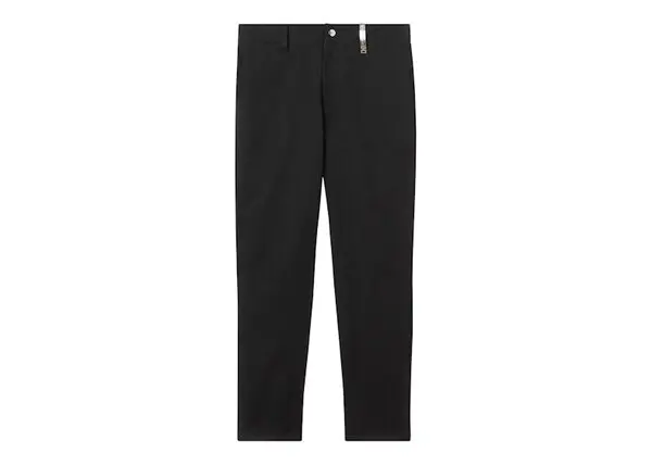 Burberry Dover Logo Plaque Trousers
