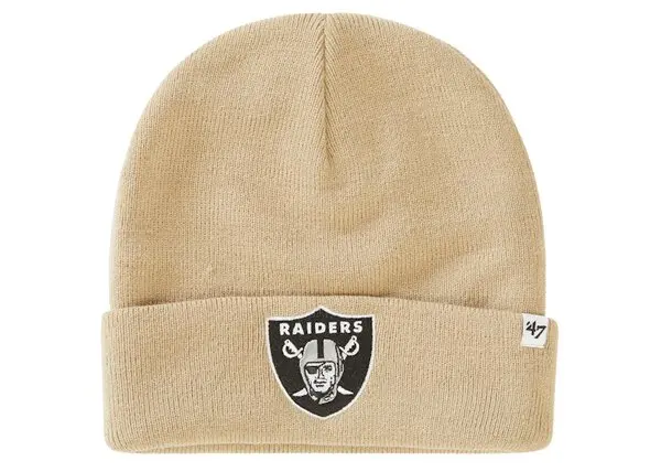 Supreme Nfl X Raiders X '47 Beanie - Tan