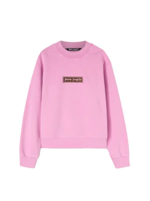 Palm Angels Box Logo Crewneck Sweatshirt