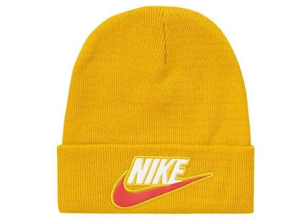 Supreme X Nike Beanie - Mustard