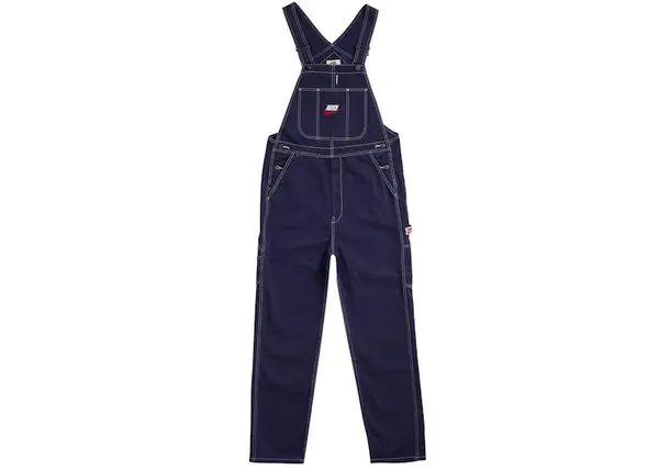 Supreme Nike Cotton Twill Overalls - Navy Blue