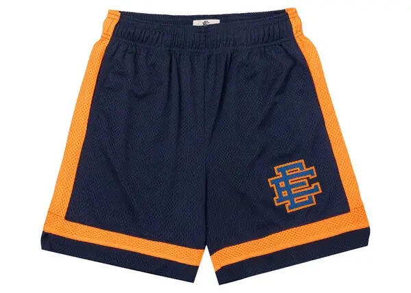 ERIC EMANUEL Ee Basic V3 Short - Navy Blue/orange