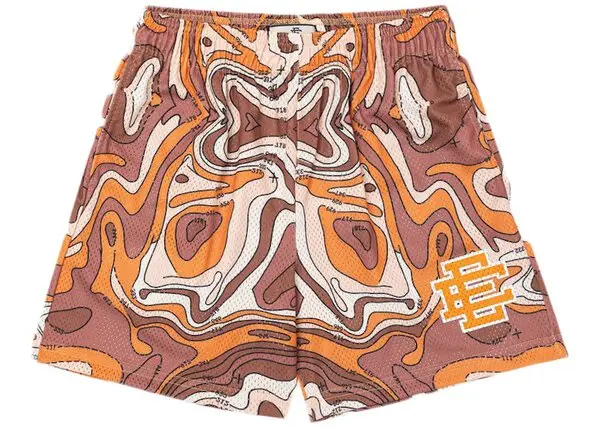 ERIC EMANUEL Fashion Scholarship Fund Ee Basic Short - Brown/orange/white