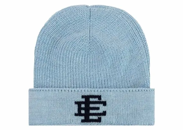 ERIC EMANUEL Ee Beanie - Baby Blue/navy