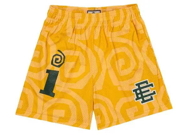 ERIC EMANUEL X Interscope Records Ee Basic Short - Yellow