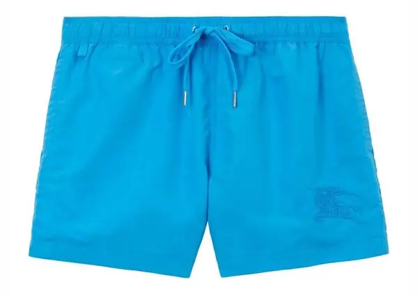 Burberry Equestrian Knight Swim Shorts - Cerulean Blue