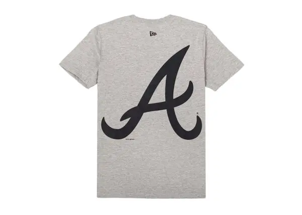 ERIC EMANUEL Ee Mlb Braves T-shirt - Grey Heather