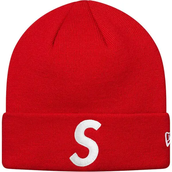 Supreme S Logo Beanie - Red
