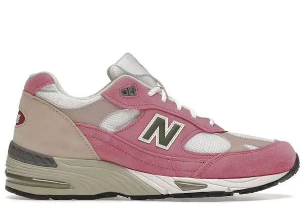 NEW BALANCE 991 Agppb La Mjc X Paperboy All Gone 2021 - Pink/white/beige
