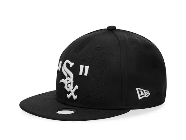 Off-White X Mlb Chicago Sox Cap - Black/white