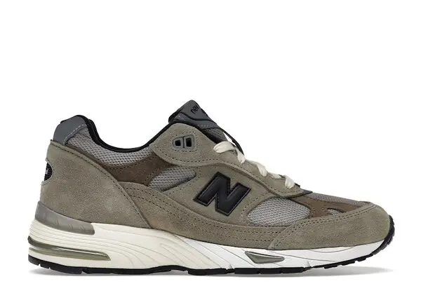 NEW BALANCE 991 Miuk Jjjjound Sneakers - Cobblestone/covert Green/black
