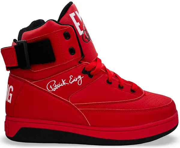 EWING ATHLETICS 33 Hi X Orionin Athletic Sneakers - Red/black