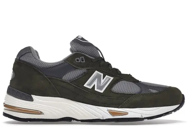 NEW BALANCE 991 Miuk Dark - Green/grey/tan