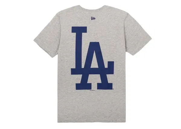 ERIC EMANUEL Ee Mlb Dodgers T-shirt - Grey Heather