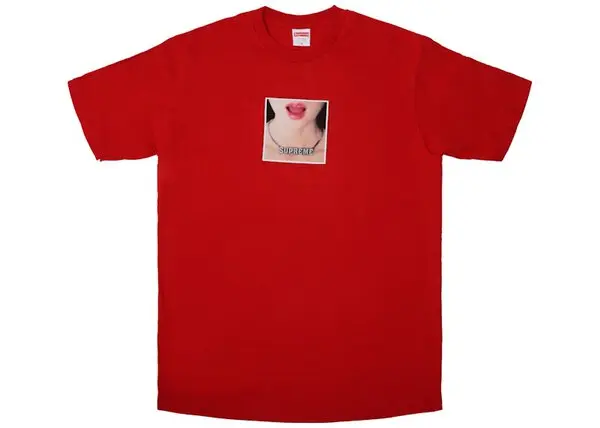 Supreme Necklace Tee - Red
