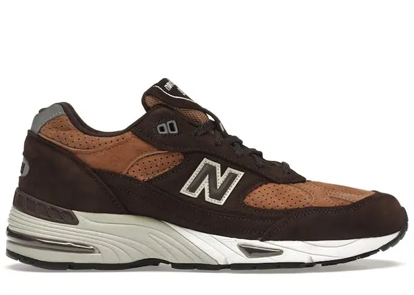 NEW BALANCE 991 Sneaker - Brown/tan