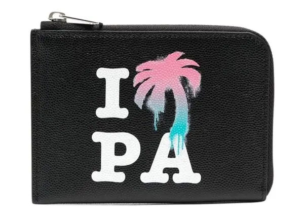 Palm Angels I Love Pa Coin Pursein - Black