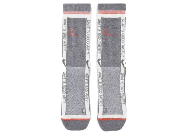 Off-White X Nike Socks - Grey/orange