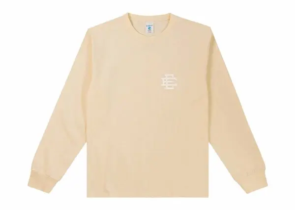 ERIC EMANUEL Ee Long Sleeve T-shirt - Cream/white