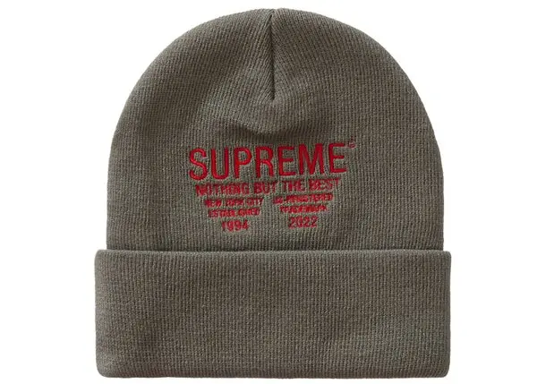 Supreme Nothing But Beanie - Grey