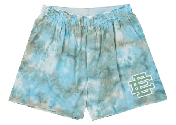 ERIC EMANUEL Ee House Short - Blue/green Tie Dye