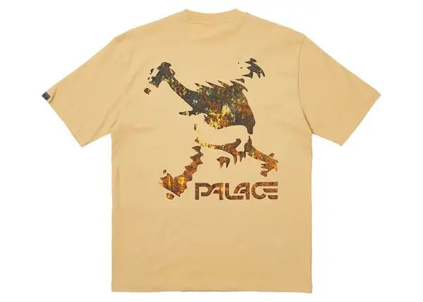 PALACE X Oakley T-shirt - Sand