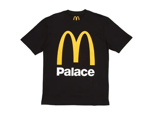 PALACE X Mcdonald's Logo T-shirt - Black