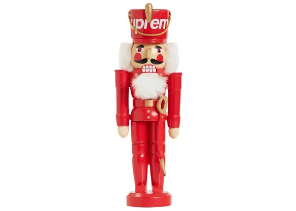 Supreme Wooden Nutcracker - Red