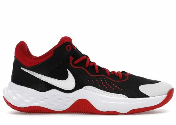 Nike Fly.by Mid 3 Sneakers - Black/gym Red/white