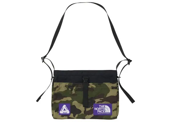 PALACE X The North Face Purple Label Cordura Nylon Shoulder Bag - Camouflage