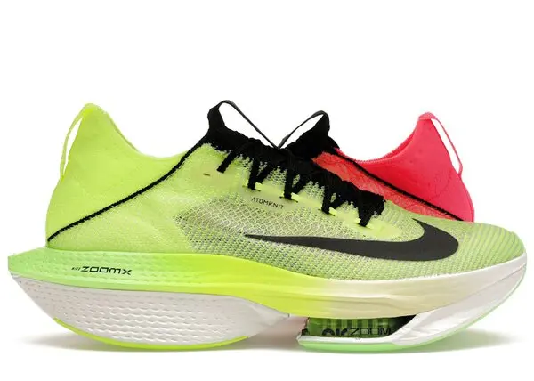 Nike Zoom Alphafly Next% 2 Ekiden Pack Sneakers - Luminous Green/crimson Tint/volt
