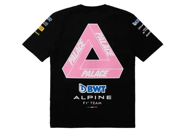 PALACE X Kappa For Alpine T-shirt - Black