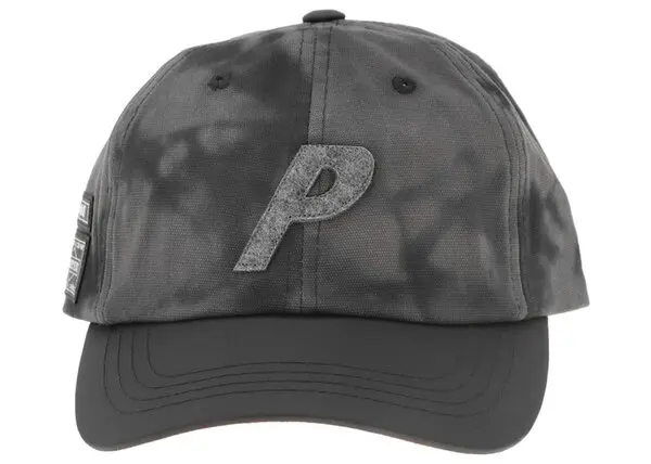 PALACE X Porter Pocket Bag Cap - Black Wave Dye