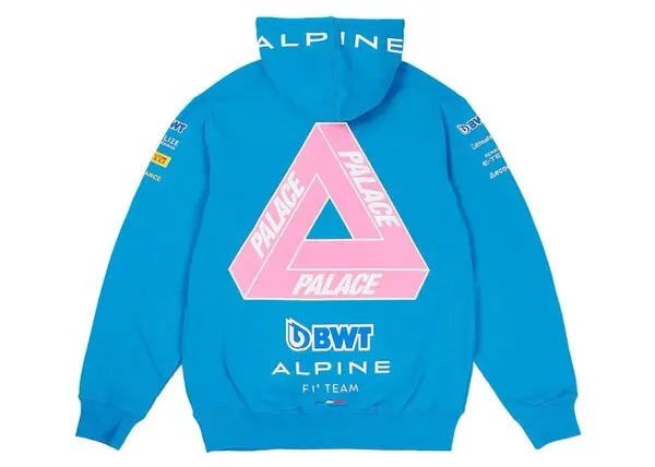 PALACE X Kappa For Alpine Hood - Blue