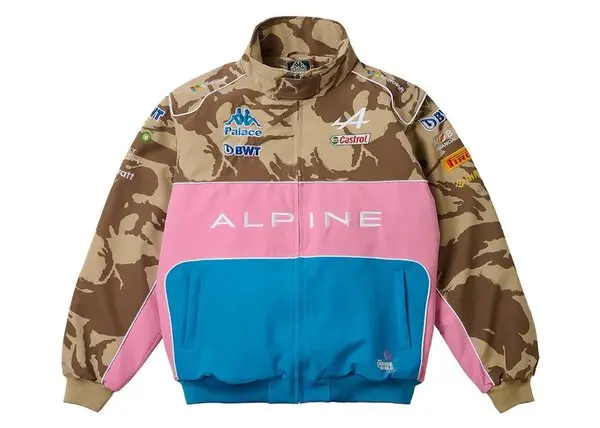 PALACE X Kappa For Alpine Pit Jacket - Desert Camo