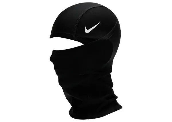 Nike Pro Hyperwarm Hood Balaclava - Black/white