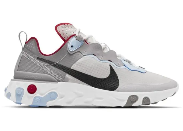 Nike React Element 55 - Enigma Stone/vast Grey/celestine Blue