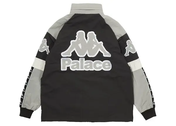 PALACE X Kappa Warm Up Track Jacket - Black