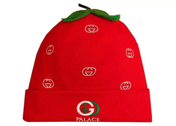 PALACE X Gucci Wool Beanie - Red