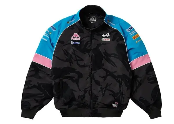 PALACE X Kappa For Alpine Tracksuit Top - Night Desert Camo