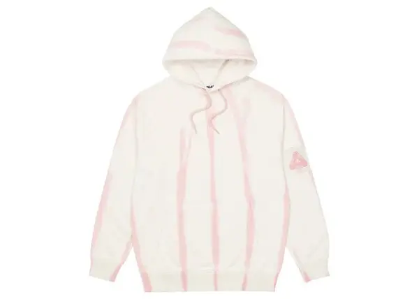 PALACE Zebra Tie-dye Hood - Pink