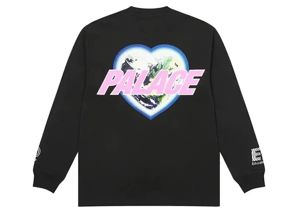PALACE X Rapha Ef Education First L/s T-shirt - Black